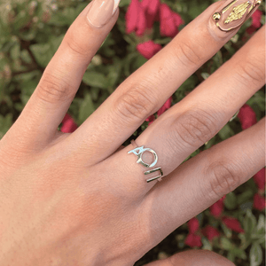 Beautiful Alpha Omicron Pi Ring | Perfect Sorority Gift