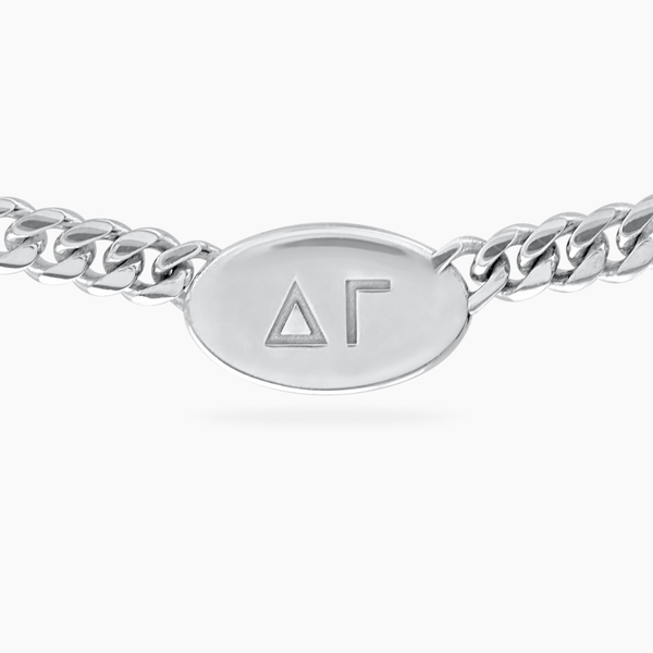 Personalized Delta Gamma Necklace | Custom Sorority Style
